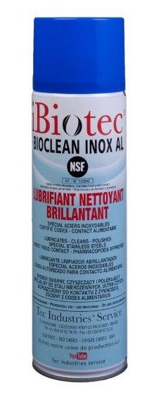 iBiotec® BIOCLEAN® INOX AL Nettoyant inox 4 fonctions
